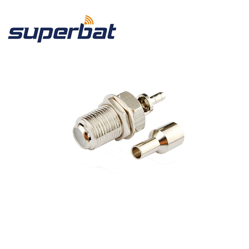 Superbat 10 stk 75 ohm f crimp hun skot rf koaksia... – Vicedeal