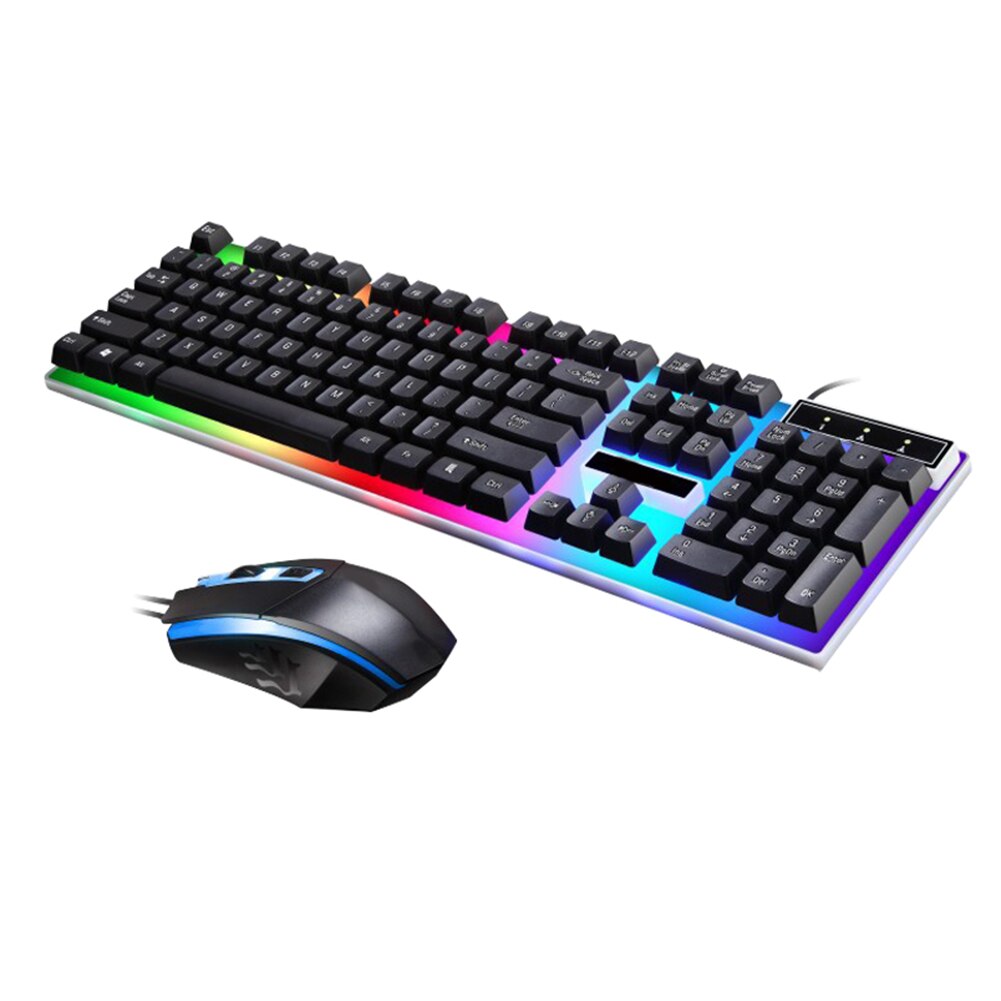 Durable Gaming Keyboard Mouse Set Comfortable USB ... – Vicedeal