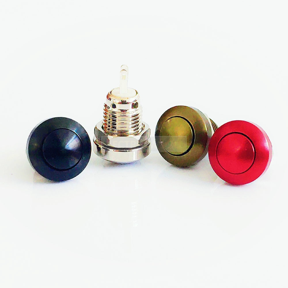 Push Button Switch 8mm Momentary3 colors Metal Alu... – Vicedeal