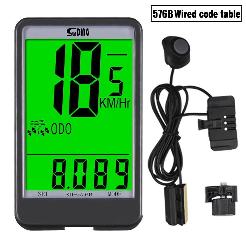 Super Screen Wireless Bike Computer Wired Kilomete... – Vicedeal