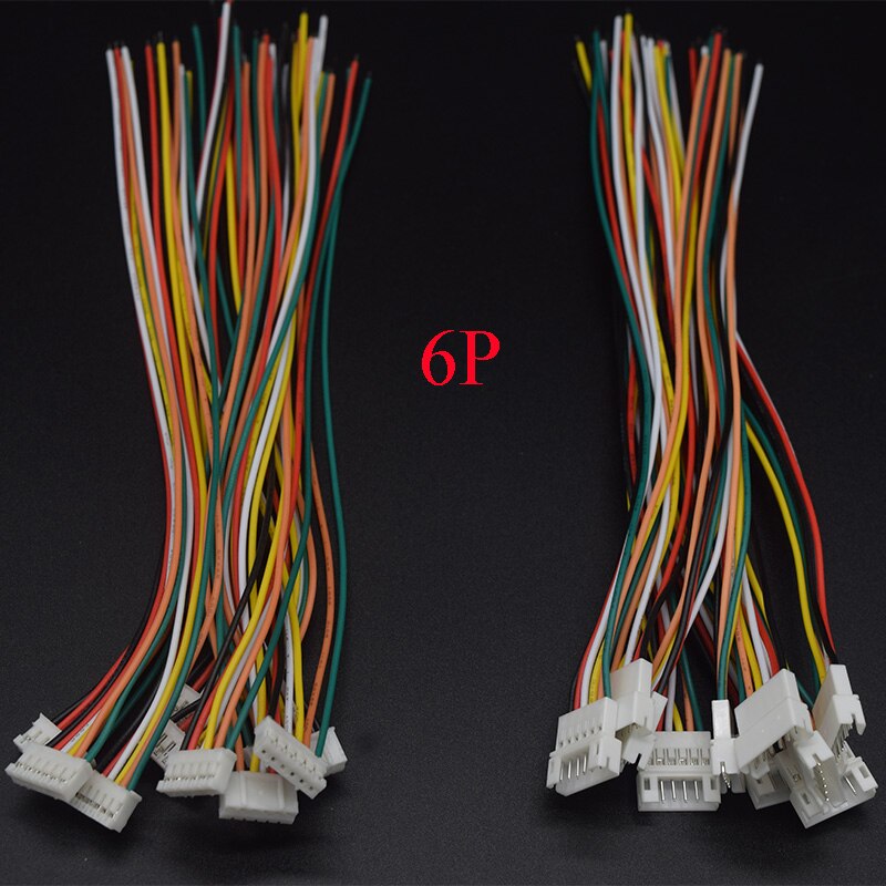 10 paar Micro JST PH 2,0 2P 3P 4P 5P 6PIN Männlich... – Vicedeal