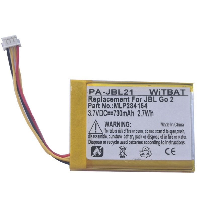 Battery for JBL GO 2 II Player Speaker Li-polymer ... – Vicedeal