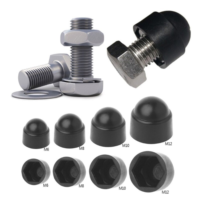 10Pcs/Lot M6 M8 M10 Bolt Nut Dome Protection Caps ... – Grandado
