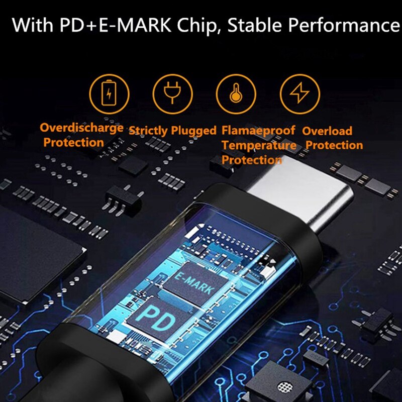 USB Type C PD Charging Cable Cord DC Power Adapter... – Grandado