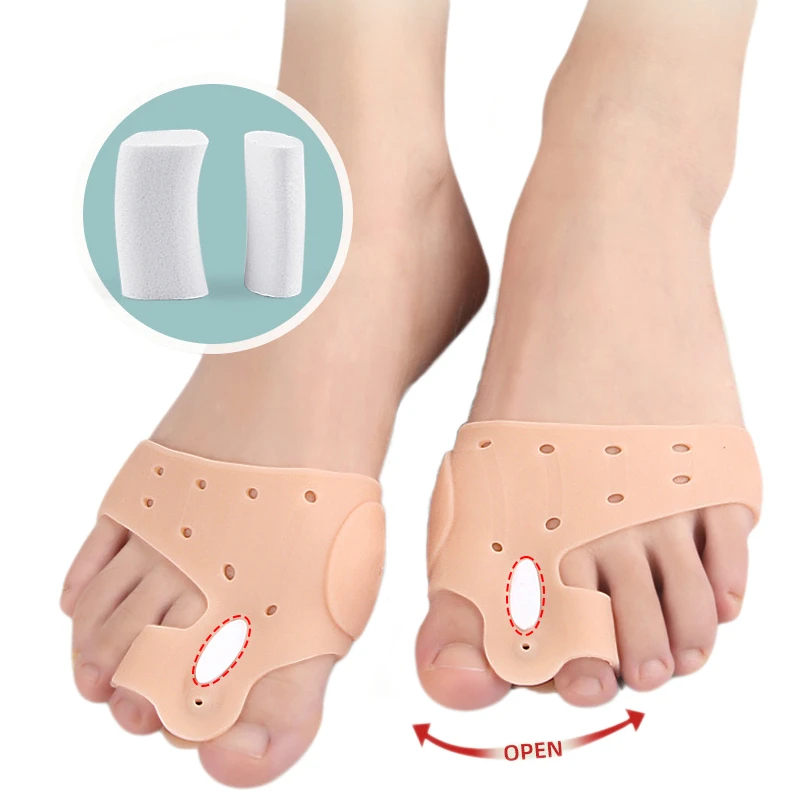 2Pairs Forefoot Pads Silicone Metatarsal Hallux Va... – Grandado