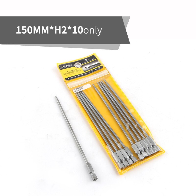 150mm Length Screwdriver Drill Bit Sets S2 Steel S... – Grandado