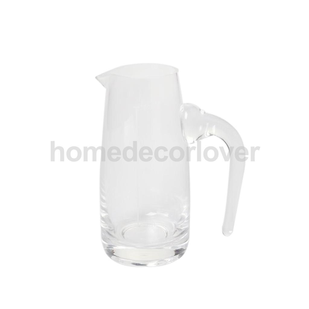 Clear Glass Beer Mug Tankard Graduated Juice Jug W... – Vicedeal