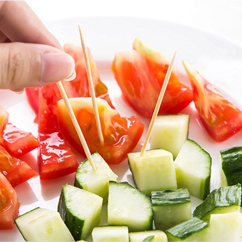 250 Pcs 6.5cmBamboo Toothpicks Oral Wooden Tooth P... – Vicedeal