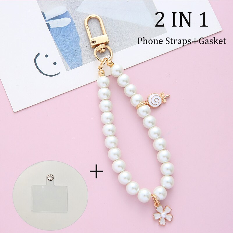 Telefoon Lanyard Afneembare Koord Parel Lanyard Ri... – Grandado