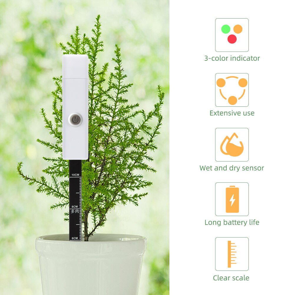 Soil Moisture Meter Sensor Monitor Tester 3-Colors... – Vicedeal