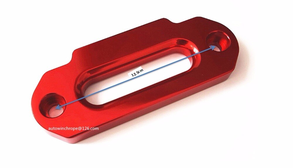 Red 4000lbs Synthetic Winch Rope Fairlead ,Alumini... – Vicedeal