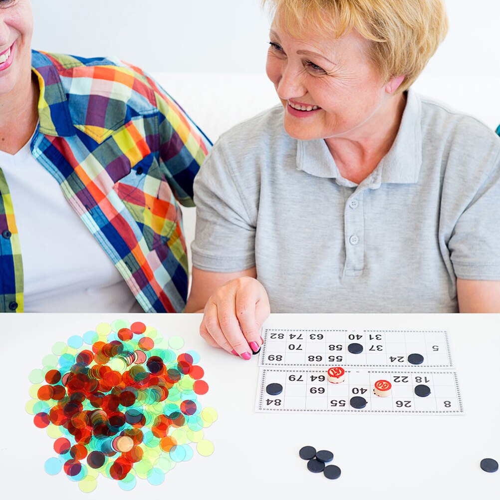 240 Stuks Tellen Chips 15Mm Bingo Chips Plastic Bi... – Vicedeal