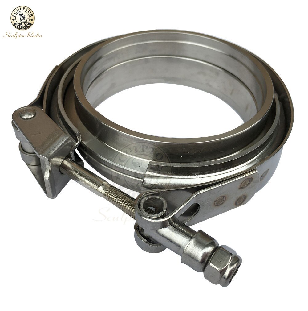 2 "2.25" 2.5 "2.75" Auto Aluminium Flens V Band Ui... – Vicedeal