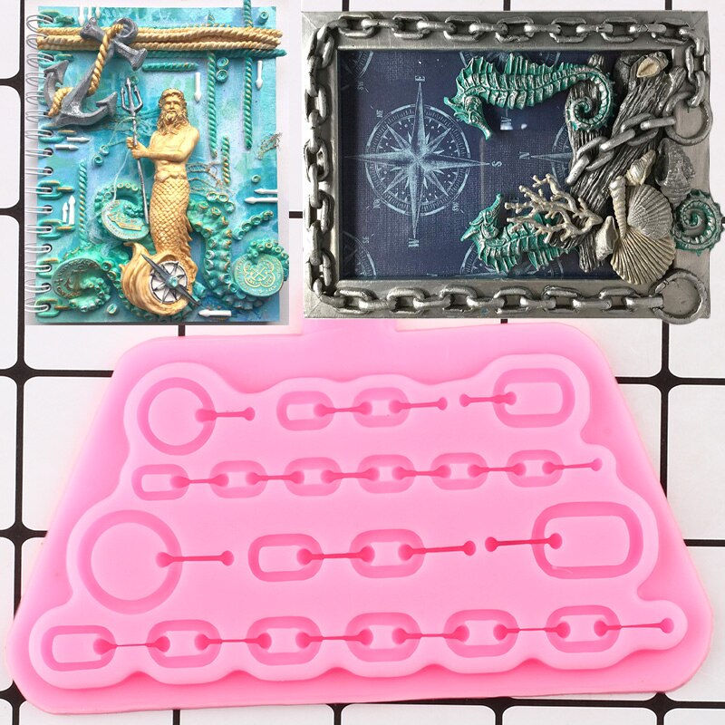 Chains Cake Border Silicone Mold DIY Cupcake Toppe... – Vicedeal