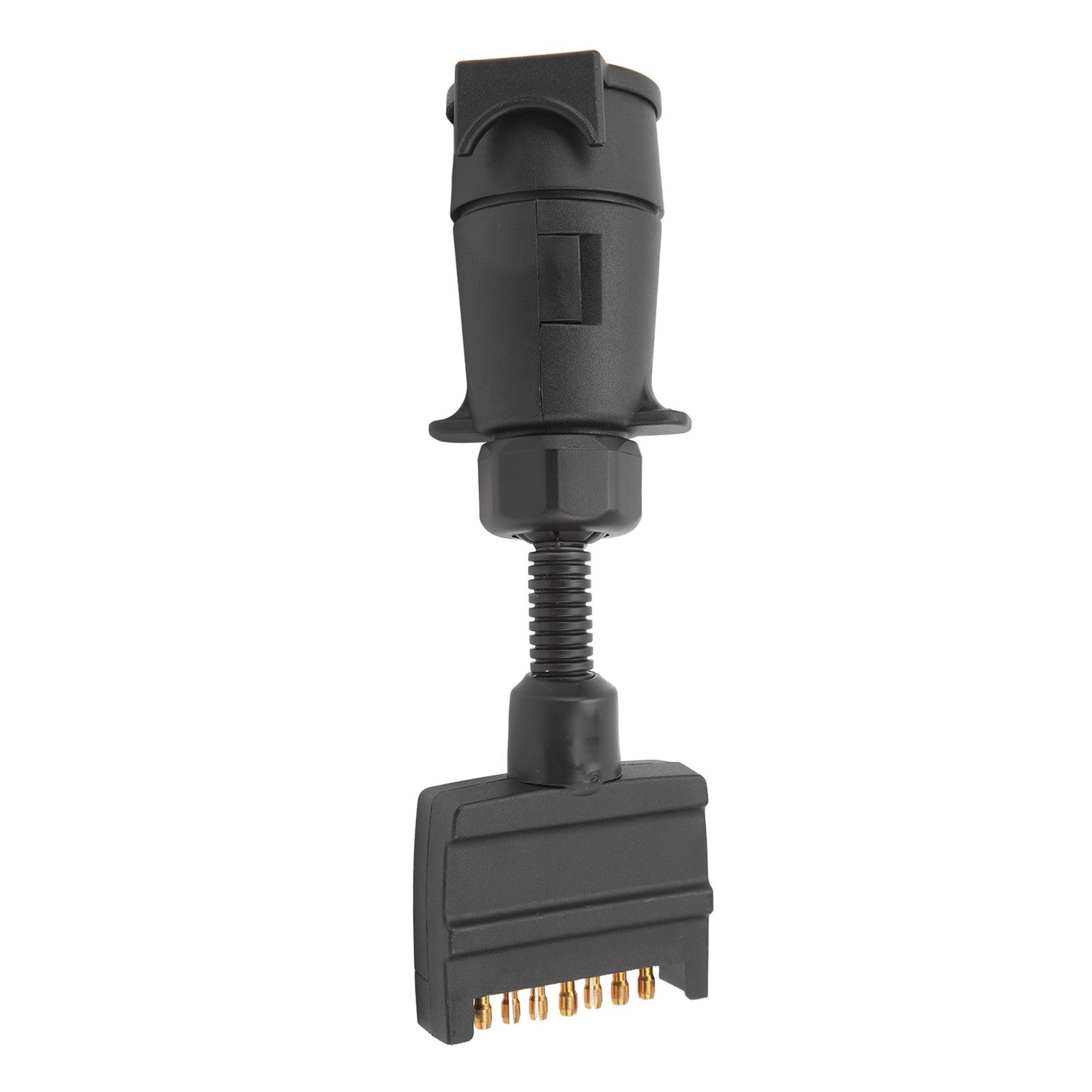 Trailer Adapter Plug 7 PIN Round Female to Flat Ma... – Grandado