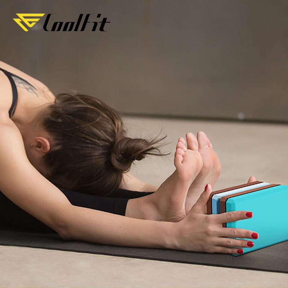 CoolFit Gym Fitness EVA Yoga Block Colorful Foam B... – Grandado