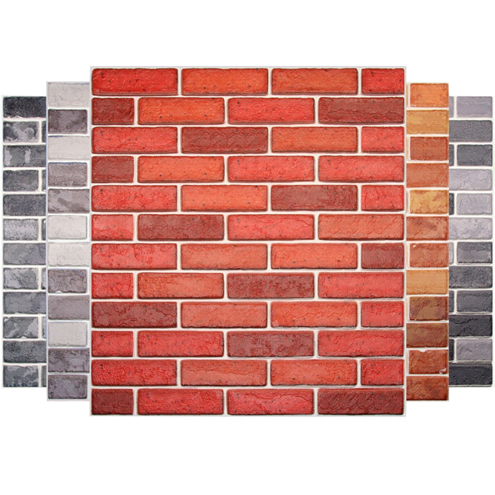 Pe Foam 3d Diy Wall Decor Embossed Brick Stone Col... – Vicedeal