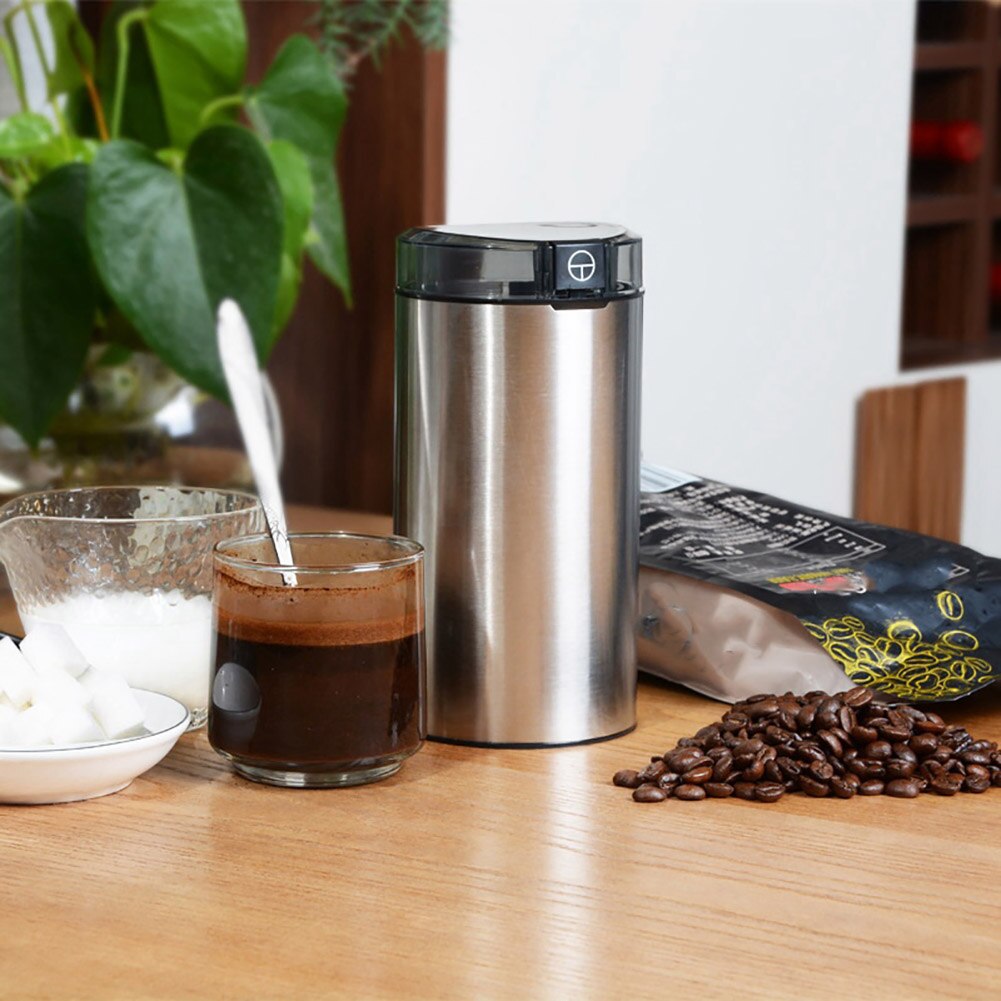 EU Standard Electric Coffee Grinder Coffee Bean Gr... – Grandado