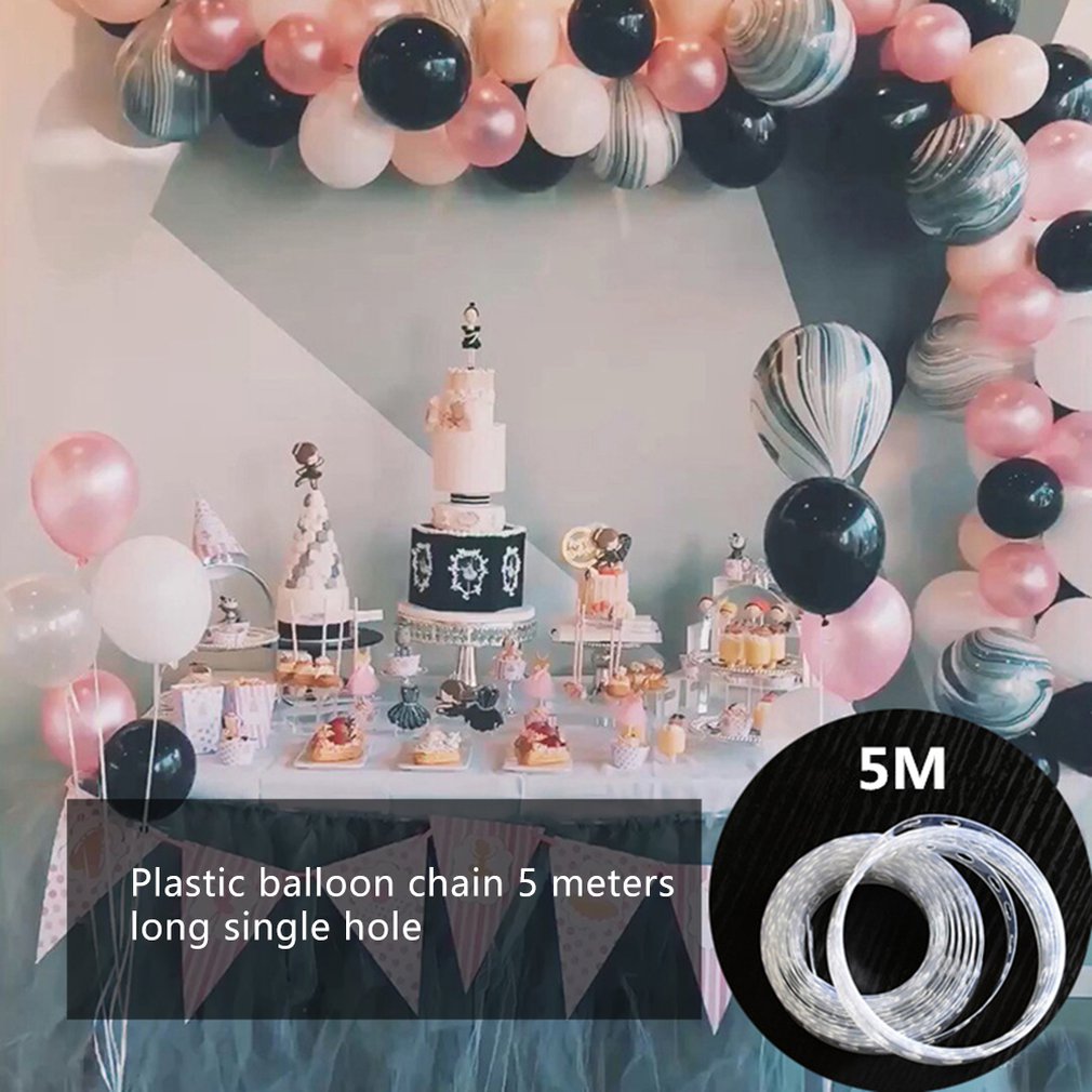 Plastic Balloon Chain 5 Meters Long Net Red Balloo... – Vicedeal