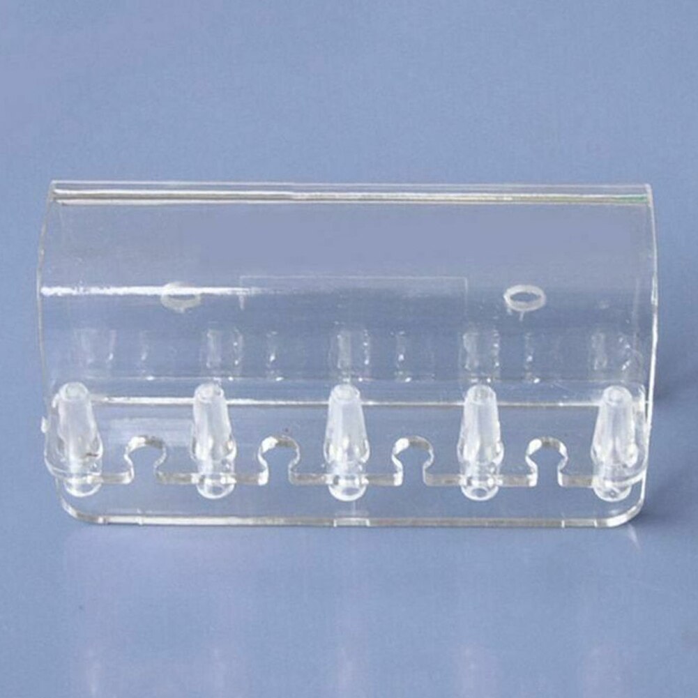 5 Tube Transparent Pipe Hanger Supplies Manifold C... – Grandado
