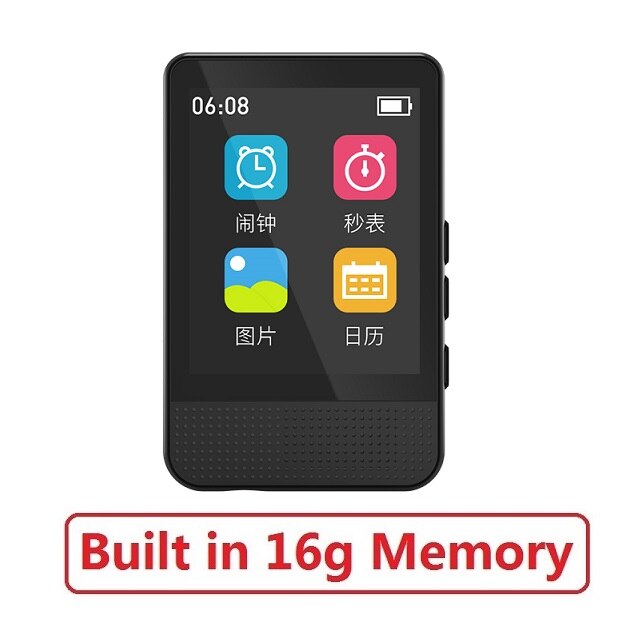 RUIZU M16 MP3 Player With Bluetooth & Speaker ... – Vicedeal