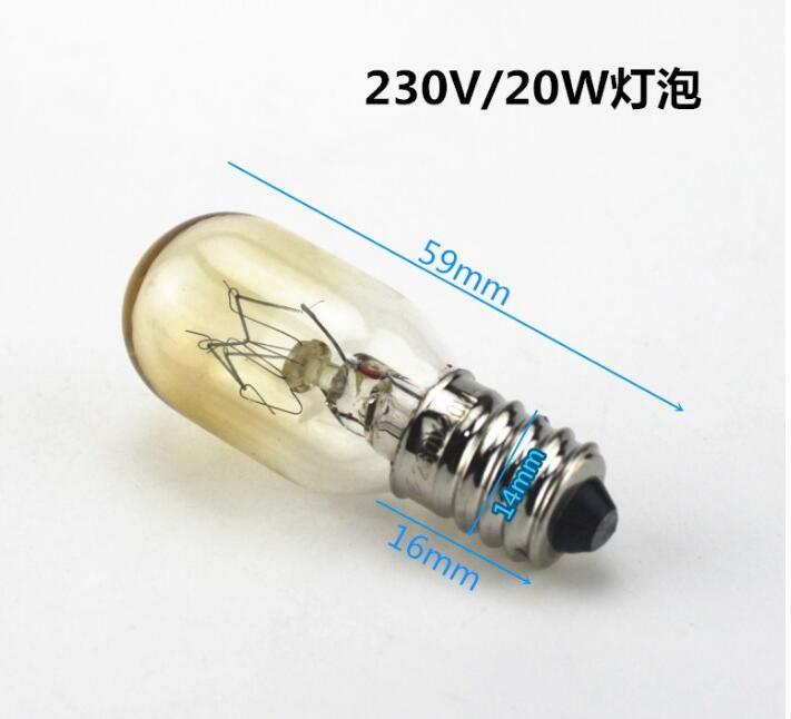 Oil range hood parts lamps E14 220V/20W – Grandado