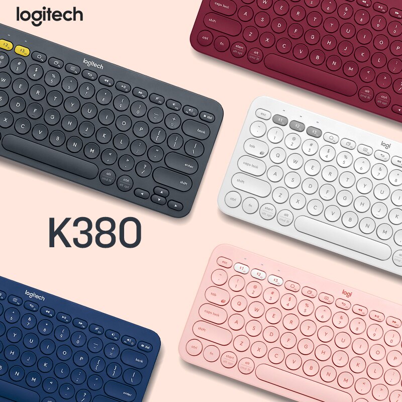 Logitech K380 multi-device Bluetooth wireless keyb... – Grandado