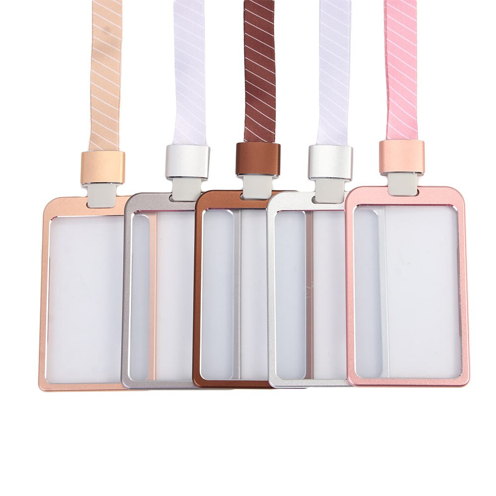 1Pc Metal ID Badge Card Holder Business Security P... – Grandado