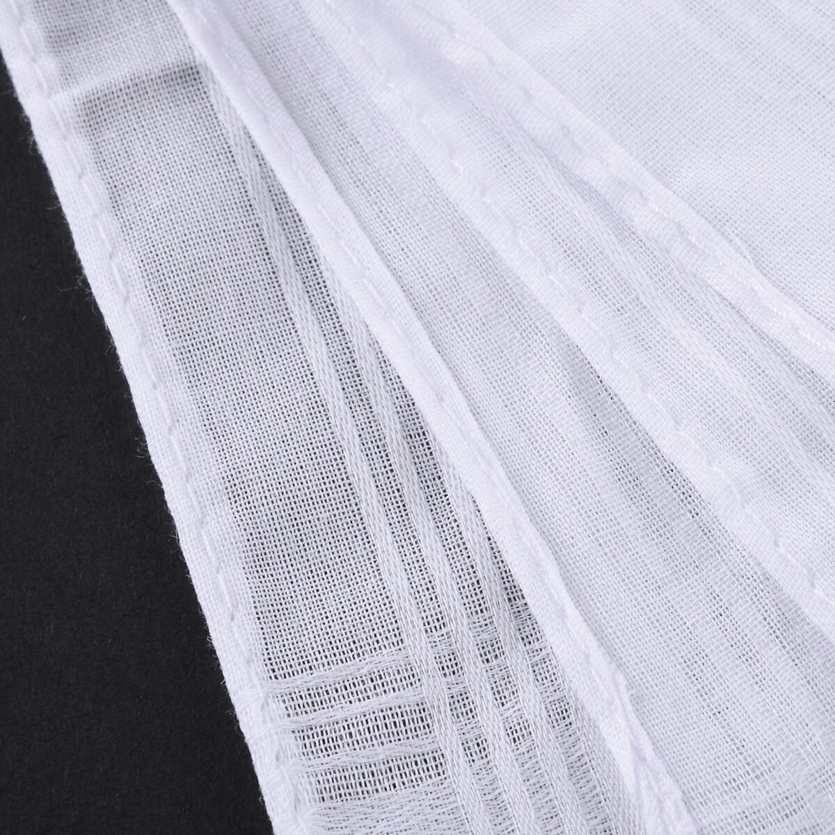 5pcs Squares Hanky White Pocket Cotton Handkerchie... – Grandado