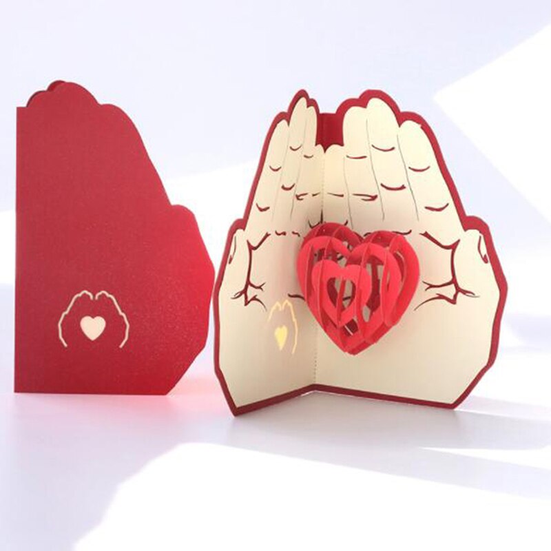 3D Pop-up Cards Valentine's Day Lover Happy Birthd... – Grandado