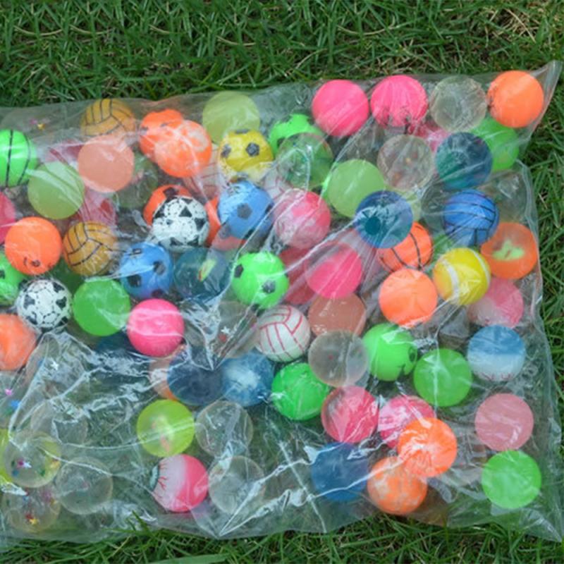 100pcs/lot Bouncy Balls Children Toy Mixed Bouncin... – Grandado