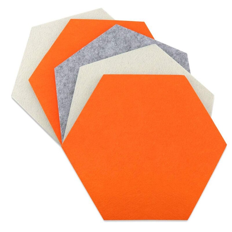 5Pcs/Set Hexagon Felt Board Hexagonal Felt Wall St... – Vicedeal