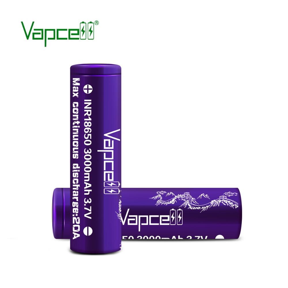 Vapcell original 18650 3000mah 20A 3.7v li ion bat... – Vicedeal
