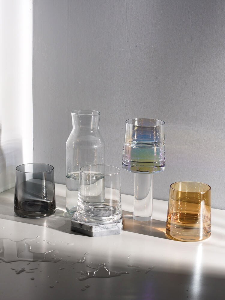 Colorful Glass, Household Whiskey Glass, Cold Wate... – Vicedeal