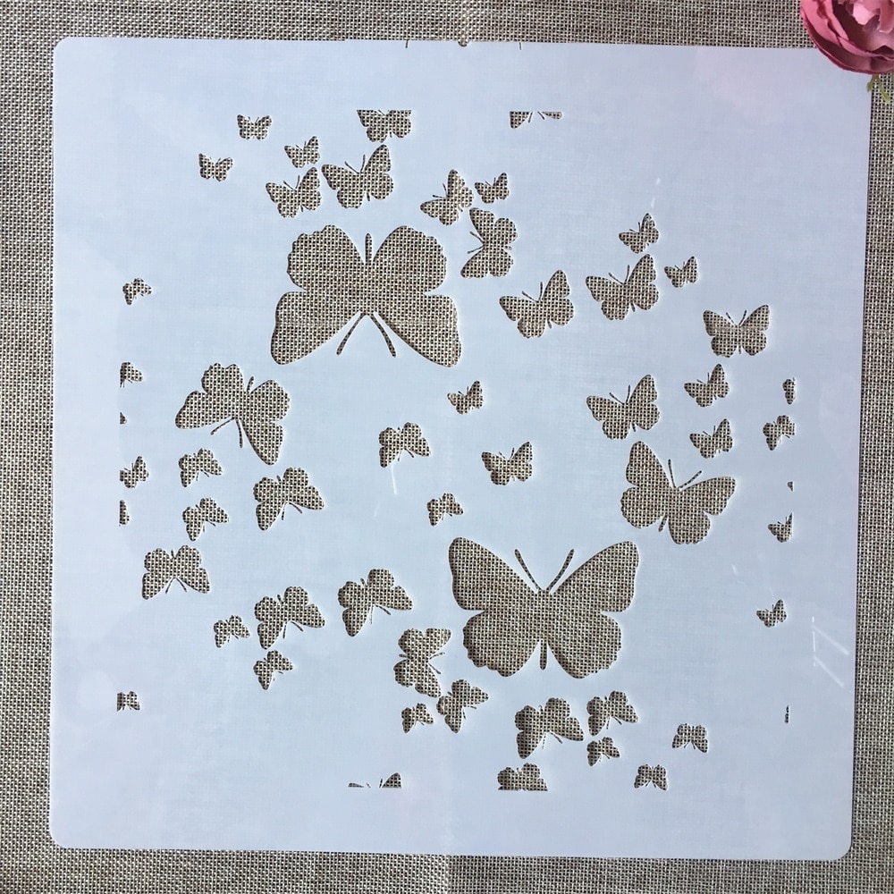 30*30Cm Mandala Vlinders Diy Gelaagdheid Stencils ... – Grandado