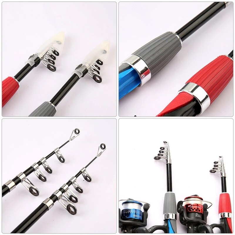 Fishing Rod and Reel Set Casting Fishing Rods Carb... – Grandado