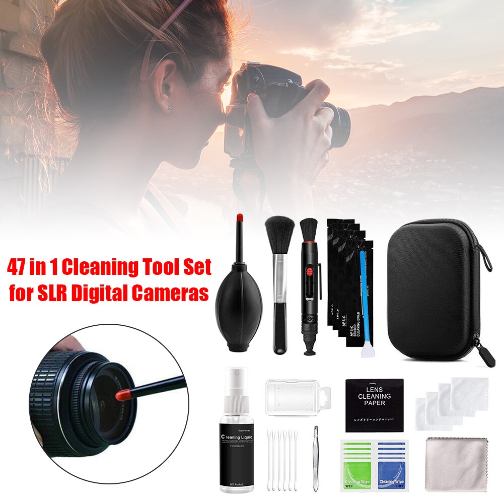 19-47pcs Camera Cleaner Kit DSLR Lens Digital Came... – Vicedeal