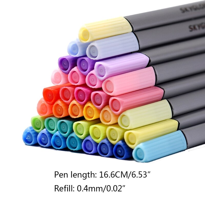 20/24/48/72/102Pcs 0.4Mm Fijne Tip Punt Tekenpen S... – Grandado