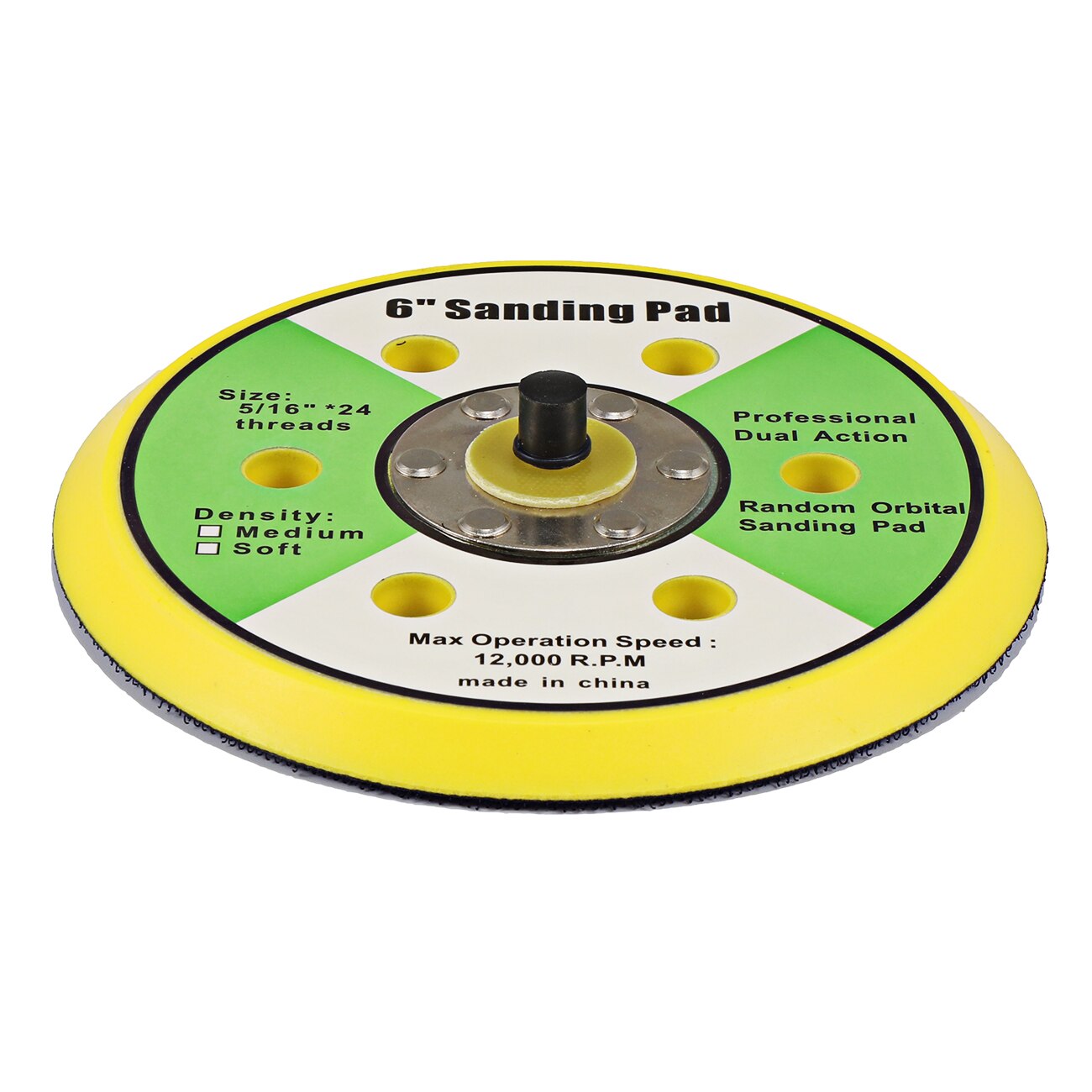 Pouvoir 6" Face Sanding Pad Dual Action Sande... – Grandado