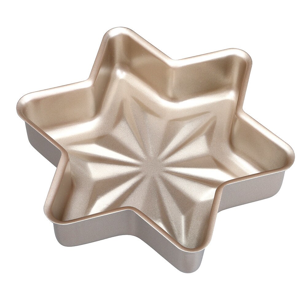 Kitchen chefmade Non-stick Snowflake Cake Bun Pan ... – Vicedeal