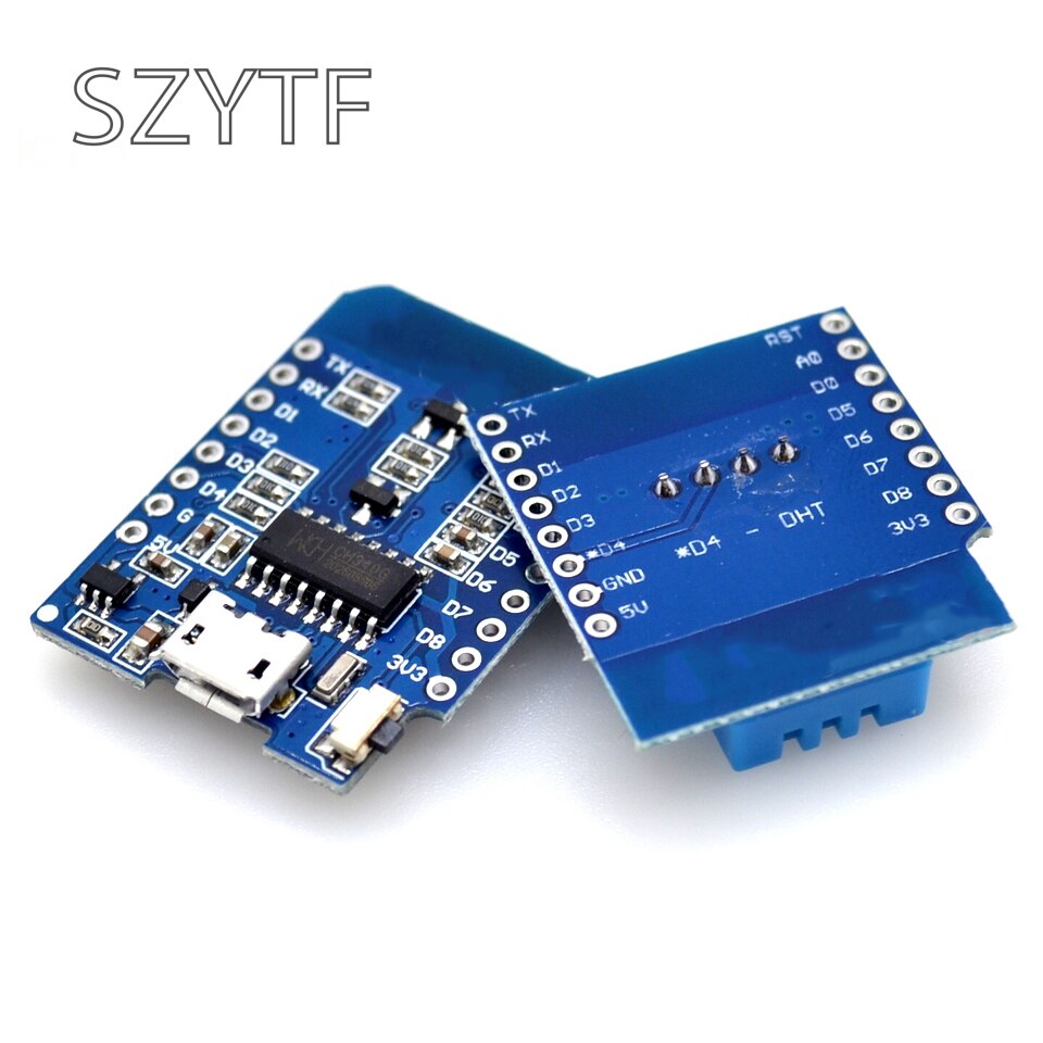 Wemos D1 Mini + Dht Shield DHT11 Dht11 – Vicedeal Wemos D1 Mini + Dht Shield DHT11 Dht11 – Vicedeal