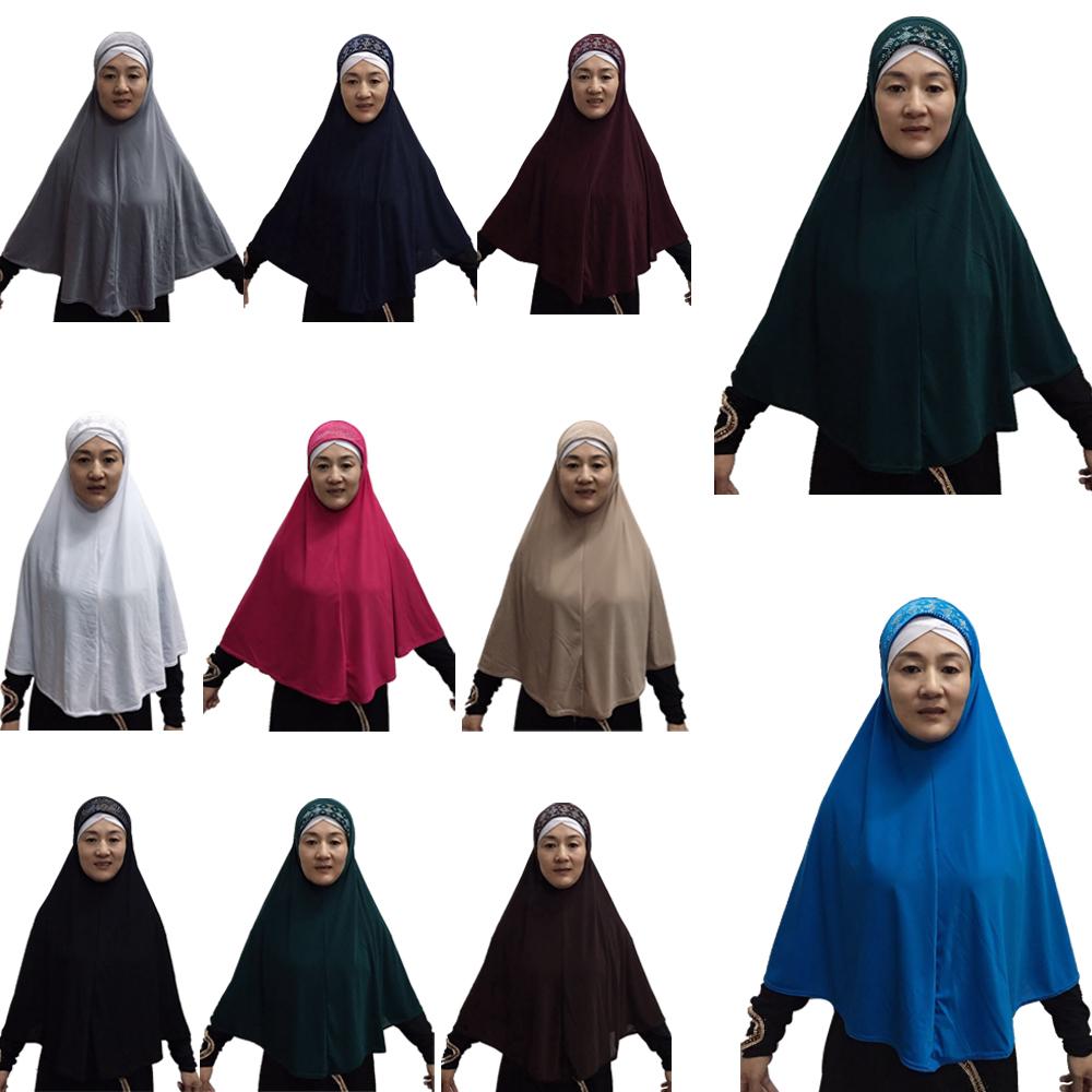 Khimar Hijab Muslim Women Long Scarf Overhead Hija... – Vicedeal