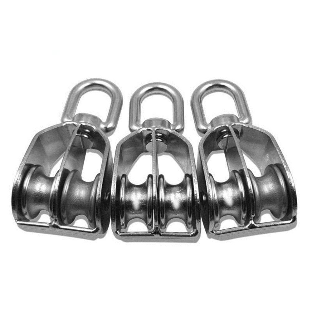 304 Rvs Katrol Draad Touw Ketting Tractie Vaste Ka... – Vicedeal