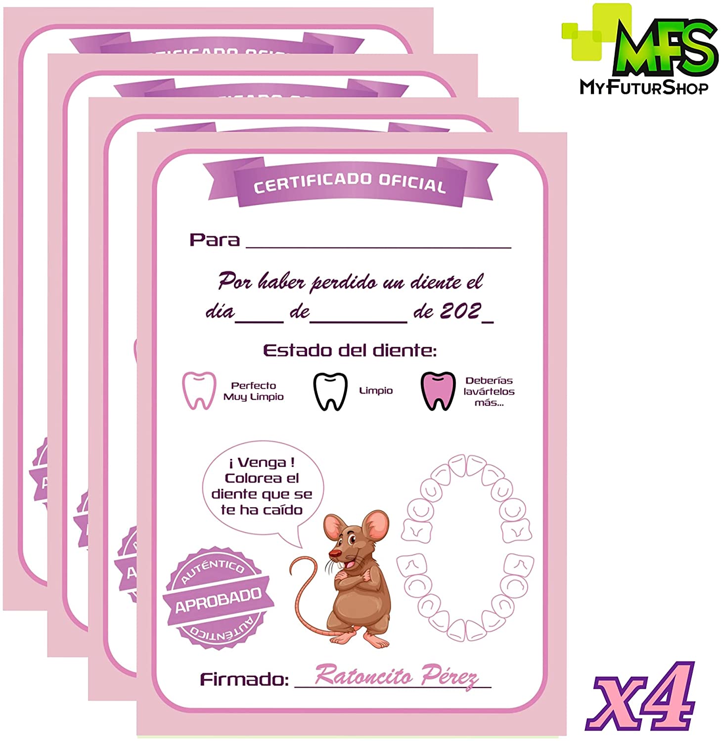 Myfuturshop® Raton Pérez Puerta mágica, Caja para ... – Grandado