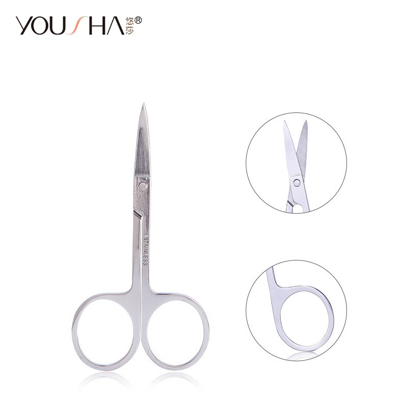 YOUSHA 1 stücke Make-Up Scissor Nase Scissor Gebog... – Vicedeal