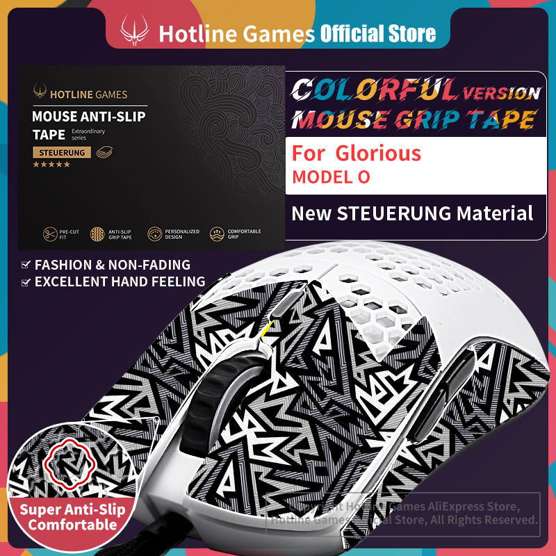1PACK Hotline Games Colorful Mouse Grip Tape for G... – Grandado