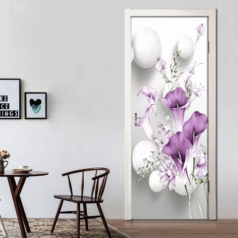 PVC Self-adhesive 3D Removable Wall Door Sticker F... – Grandado