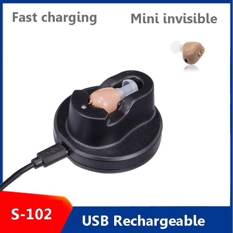 USB Hearing Aid Rechargeable Microphone Enhancemen... – Grandado
