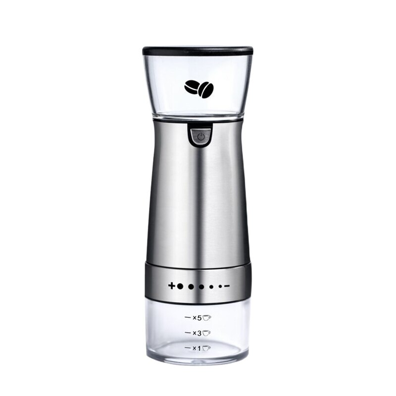 Molinillo de café eléctrico de acero inoxidable, m... – Grandado