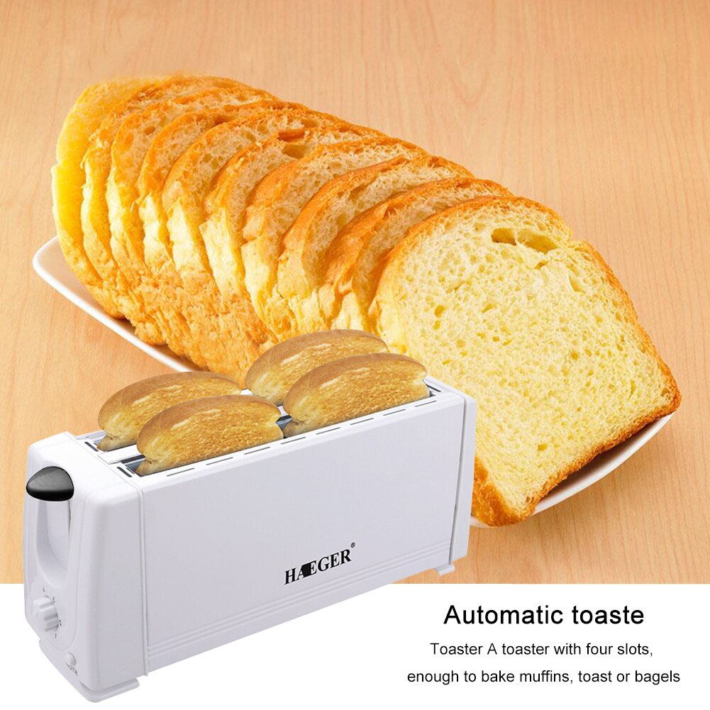 1200W 4 Slices Stainless Steel Automatic Electric ... – Grandado